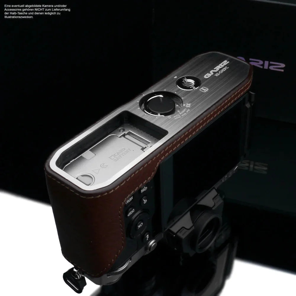 Case for Nikon Zfc camera made of high quality leather in brown by ...